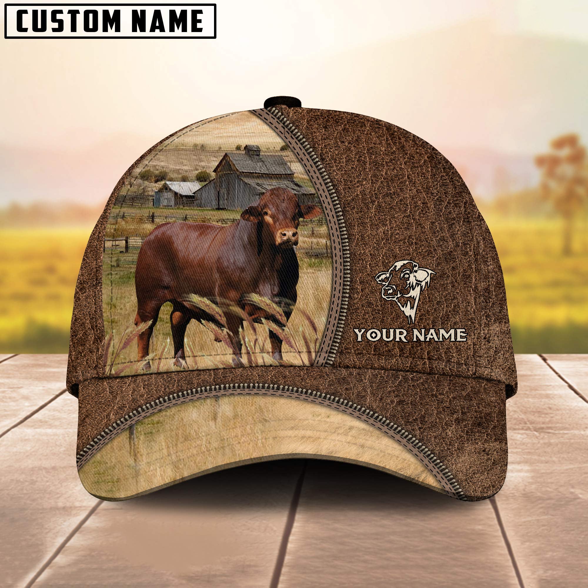 Uni Beefmaster Farming Personalized Name Cap – UniJames